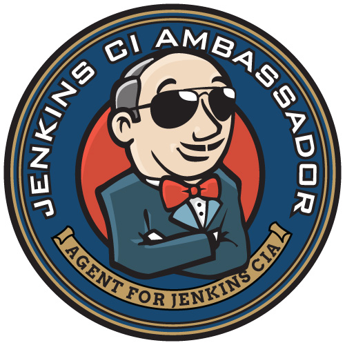 Draft of the new Jenkins CI Ambassador logo from the FrontSide : r ...